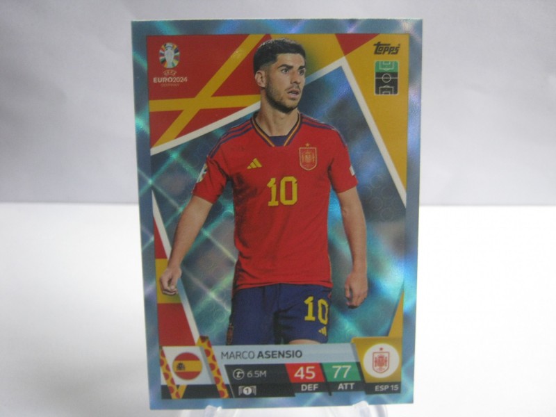 EURO 2024 KRISTALNA PARALELA : BC ESP 15 MARCO ASENSIO