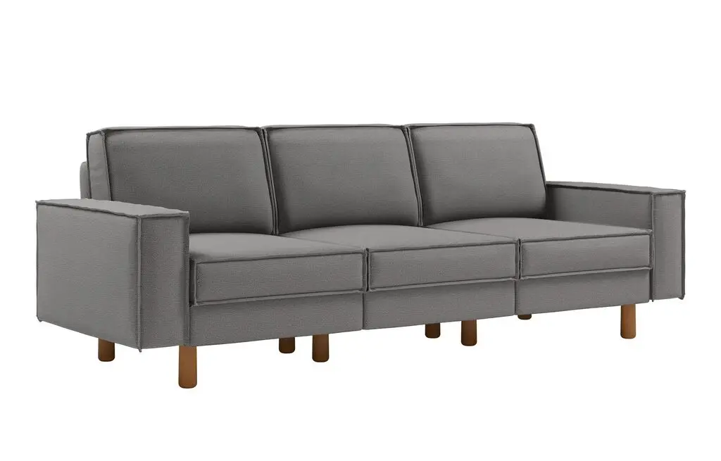 Atelier del Sofa Trosed Sparrow Extra 3, 238x89x87 cm, Tamnosivi