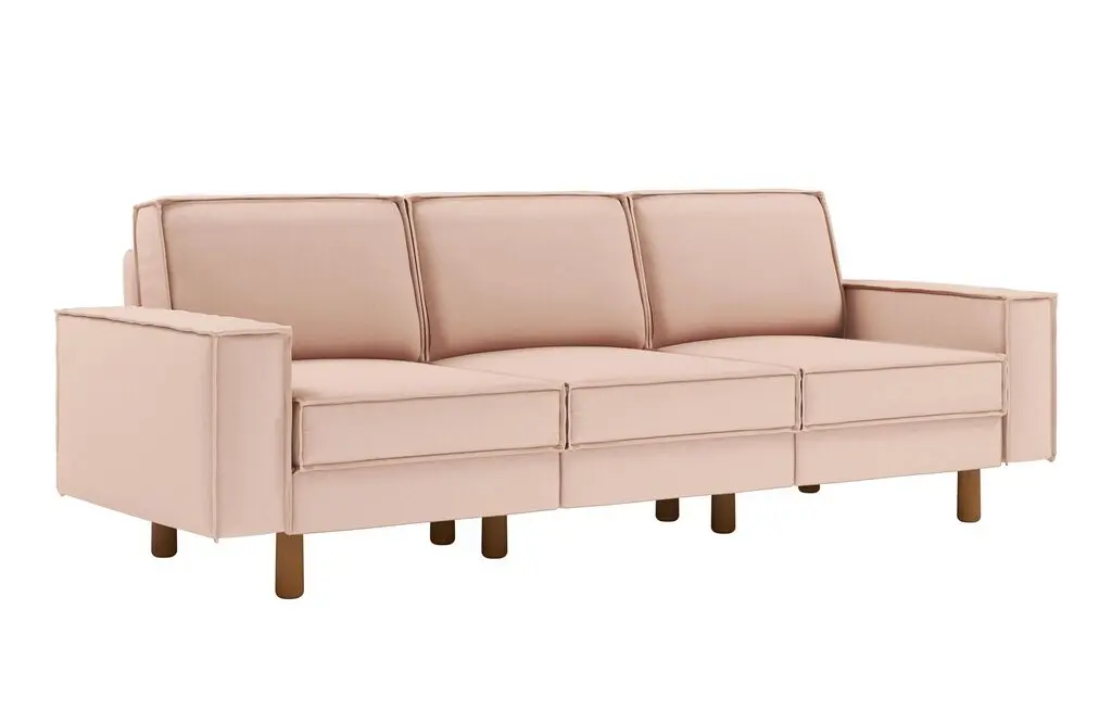 Atelier del Sofa Trosed Sparrow Extra 3, 238x89x87cm, Svetloroze