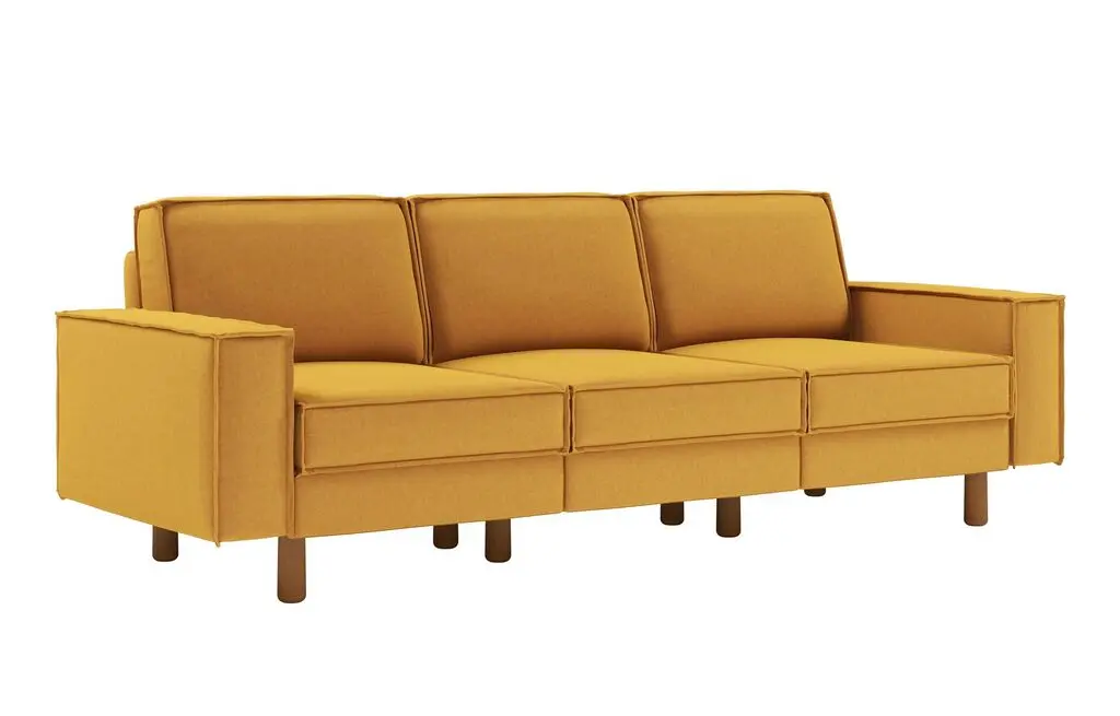 Atelier del Sofa Trosed Sparrow Extra 3, 238x89x87 cm, Oker