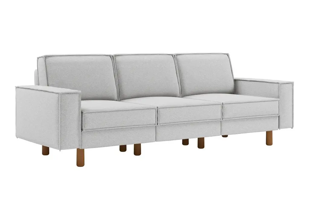 Atelier del Sofa Trosed Sparrow Extra 3, 238x89x87 cm, Svetlosivi
