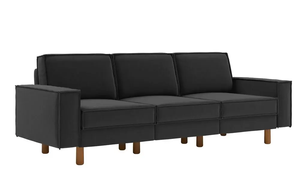 Atelier del Sofa Trosed Sparrow Extra 3, 238x89x87 cm, Antracit