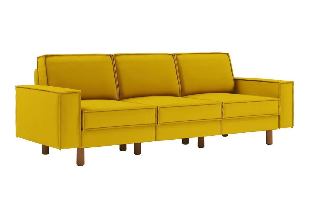 Atelier del Sofa Trosed Sparrow Extra 3, 238x89x87 cm, Žuti