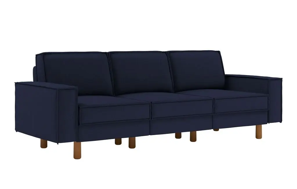 Atelier del Sofa Trosed Sparrow Extra 3, 238x89x87 cm, Teget