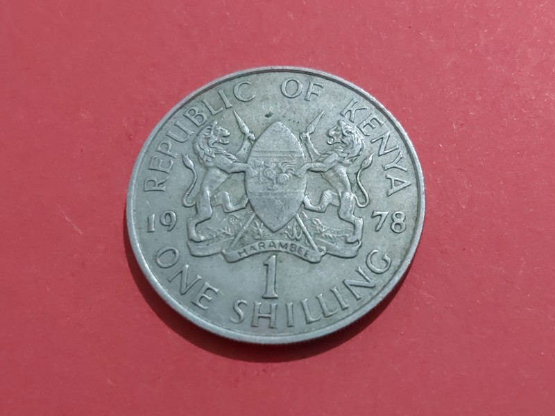 Kenija - 1 shilling 1978 god