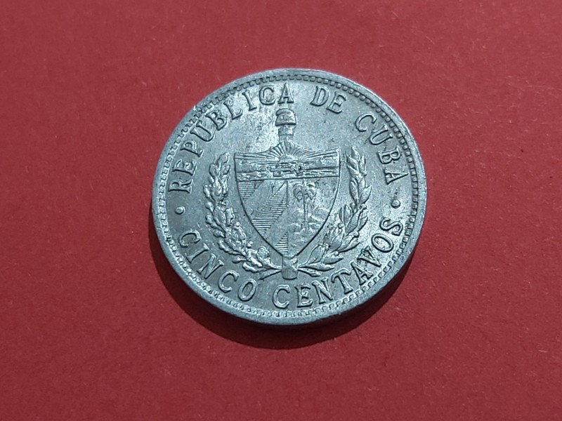 Kuba - 5 centavos 1963 god