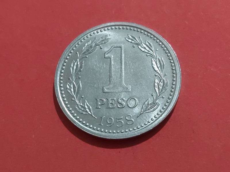 Argentina - 1 peso 1958 god