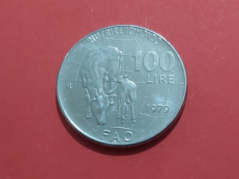 Italija - 100 lira 1979 god FAO