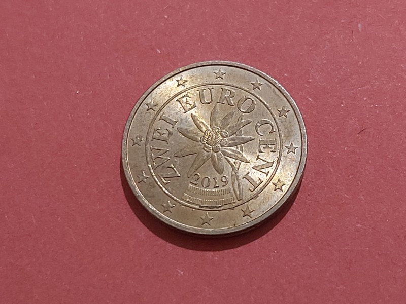 Austrija - 2 euro cent 2019 god