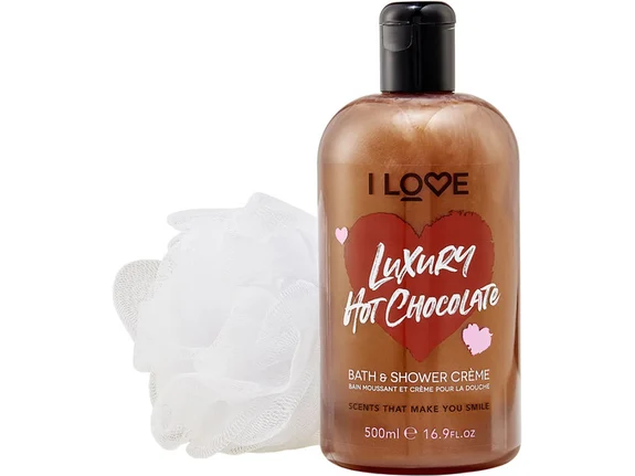 I Love Set za tuširanje Topla čokolada