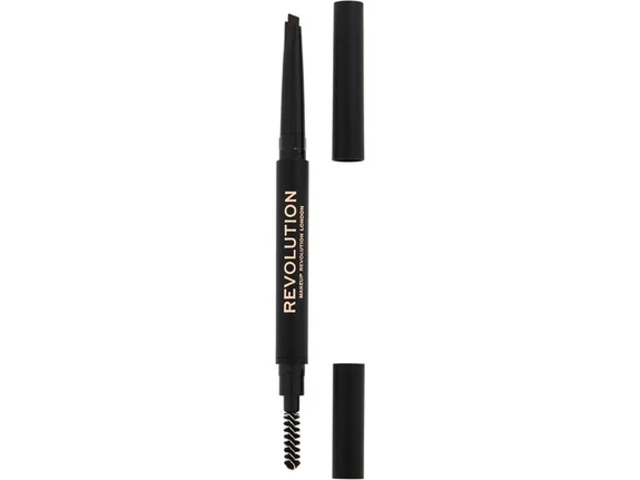 Revolution Makeup Olovka za obrve Duo Brow Dark Brown 0.25 g