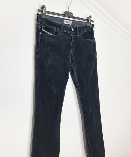 Diesel original plis pantalone od kravlje koze