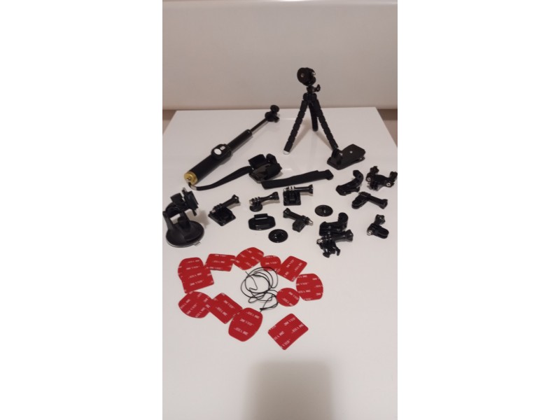tripod, selfie stic i delovi za kamereru GoPro LOT