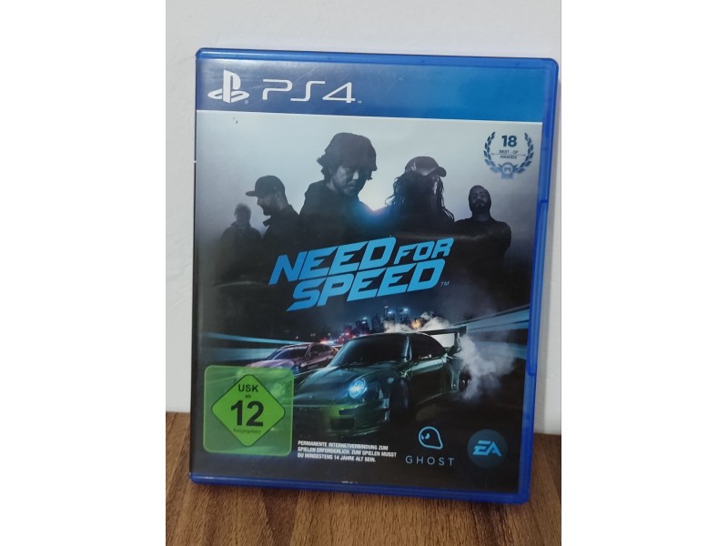 PS4 Need For Speed Ghost