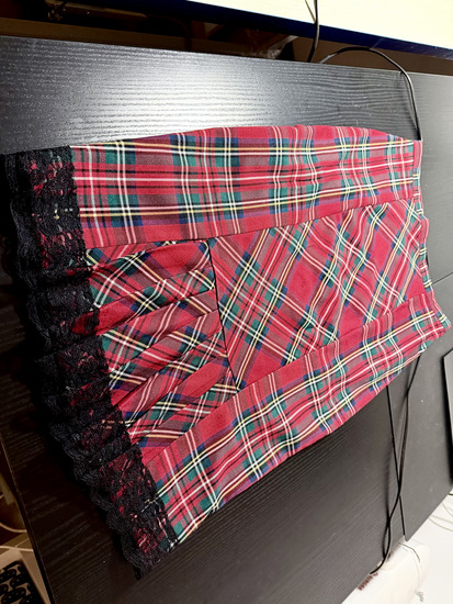 Tartan Rinascimento suknja