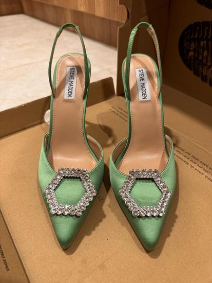 Satenske elegantne sandale