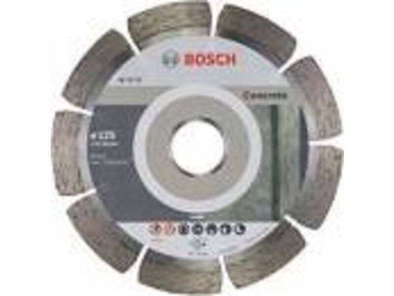 BOSCH DIJAMANTSKA REZNA PLOČA STANDARD FOR CONCRETE 125 X 22,23 X 1,6 X 10 MM PAKOVANJE OD 10 KOMADA – 2608603240
