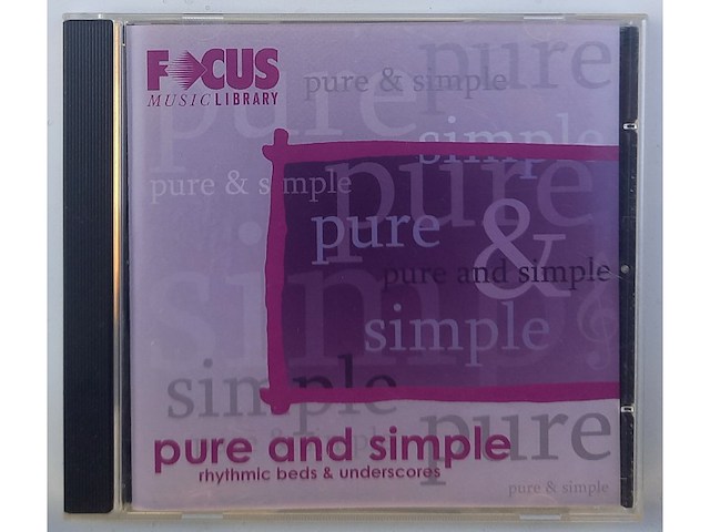 Various – Pure And Simple (Rhythmic Beds &; Underscores)