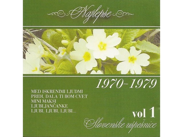 CD: V/A - Slovenske uspešnice 1971-79 (2005) MINT