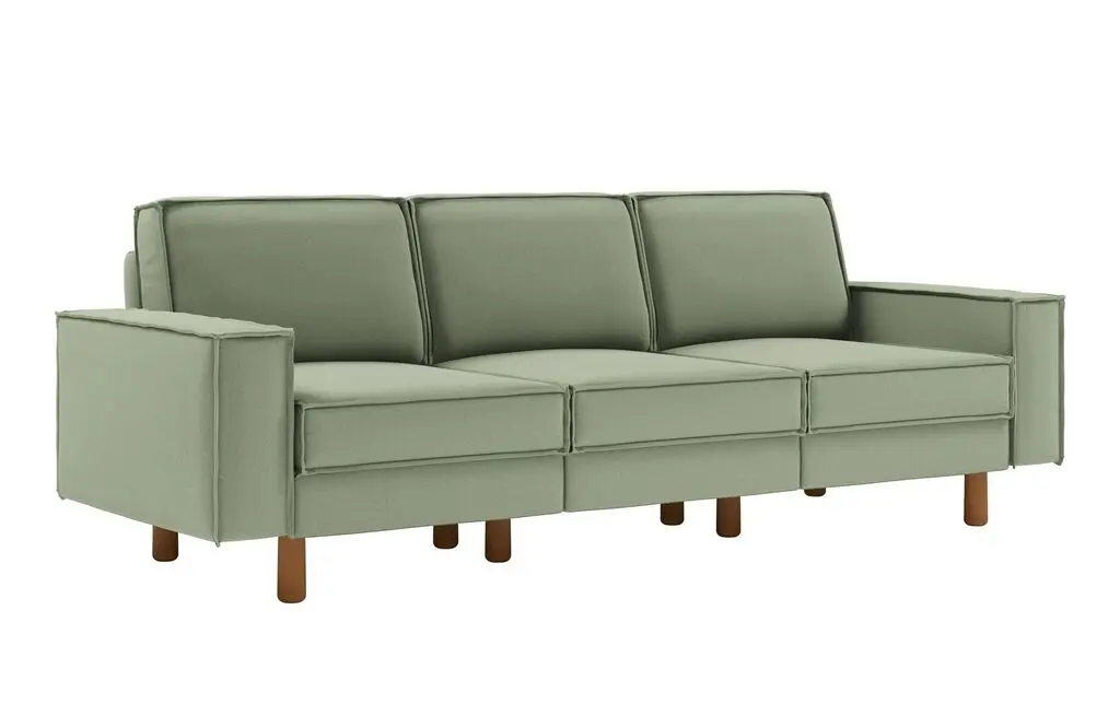 Atelier del Sofa Trosed Sparrow Extra 3, 238x89x87 cm, Svetlozeleni