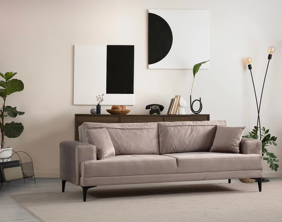 Atelier del Sofa Trosed Astana 100x78x234cm Bež