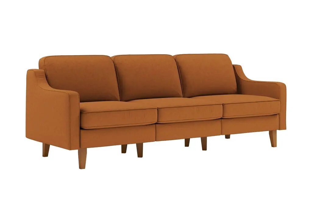 Atelier del Sofa Trosed Robin Extra 3, 220x84x87cm, Braon