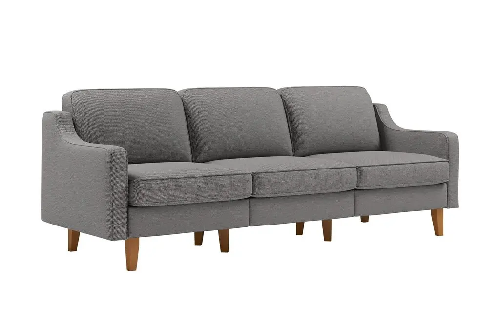 Atelier del Sofa Trosed Robin Extra 3, 220x84x87cm, Tamnosivi