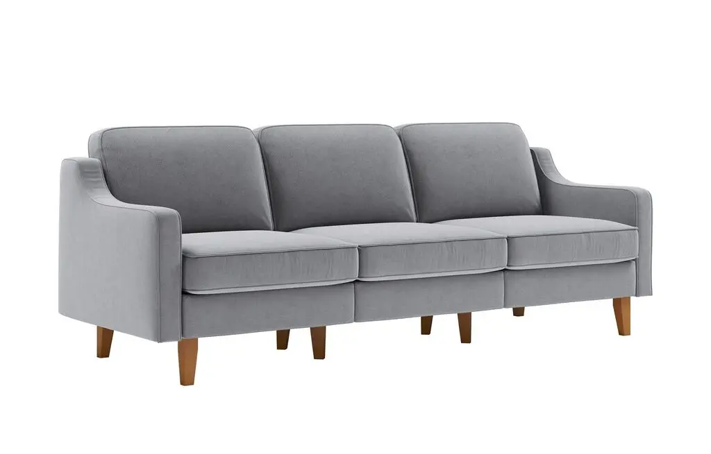 Atelier del Sofa Trosed Robin Extra 3, 220x84x87cm, Sivi