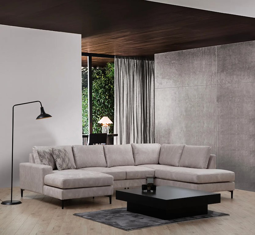 Atelier del Sofa Ugaona garnitura 90x90x155cm Bež