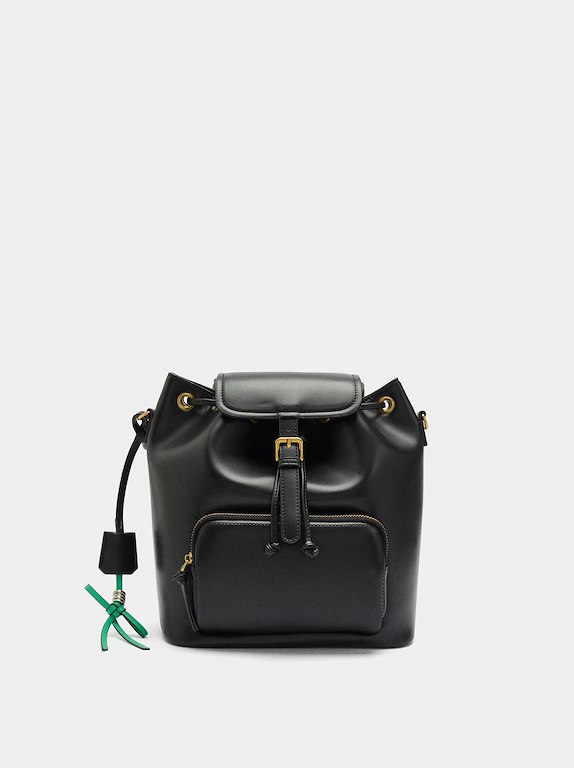 BACKPACK WITH CROSSBODY BAG STRAP