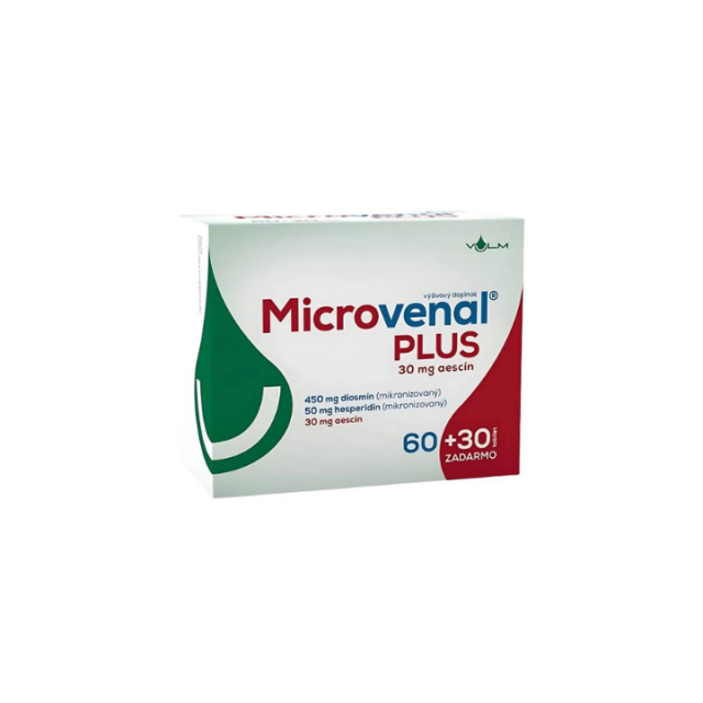 MICROVENAL PLUS tablete, 60+30kom