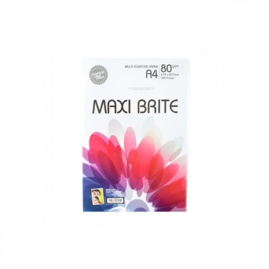 Papir za kopiranje A4 Maxi Brite White 80gr 1/500