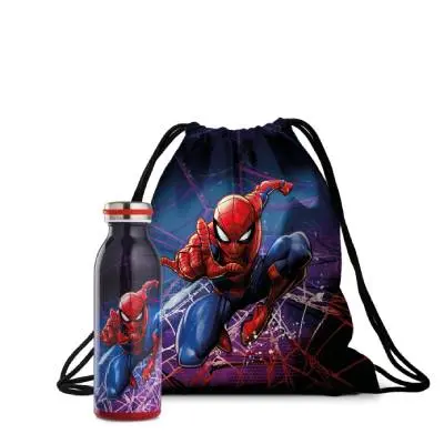 Egan Italy Set termos i podesiva torba Spider-Man Marvel, 2 komada