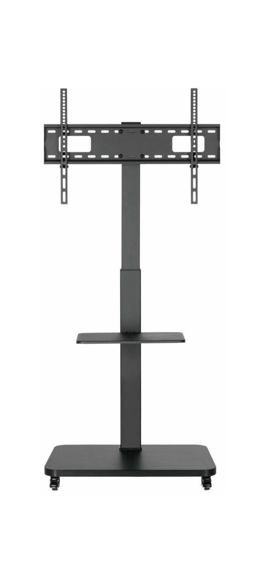 TVS-75S-02 Gembird Mobilni sto sa tockicima, 37-75, crne boje