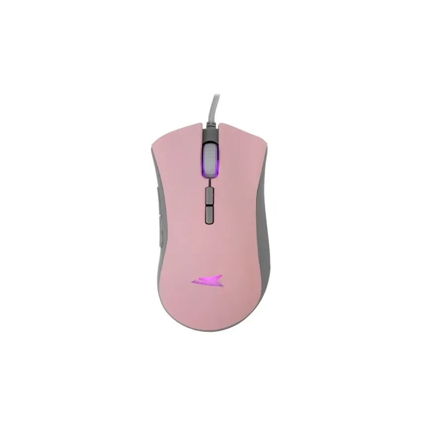 Miš Baracuda LOBSTER 6400DPI/7D/Optički/RGB/Pink