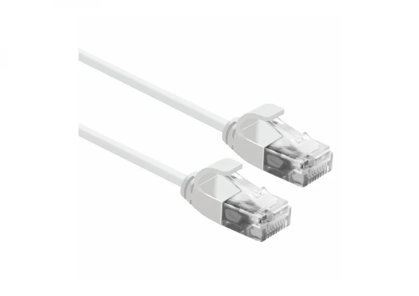 ROLINE UTP Bakar PatchCord SLIM Cat6A LSOH white 2.0m