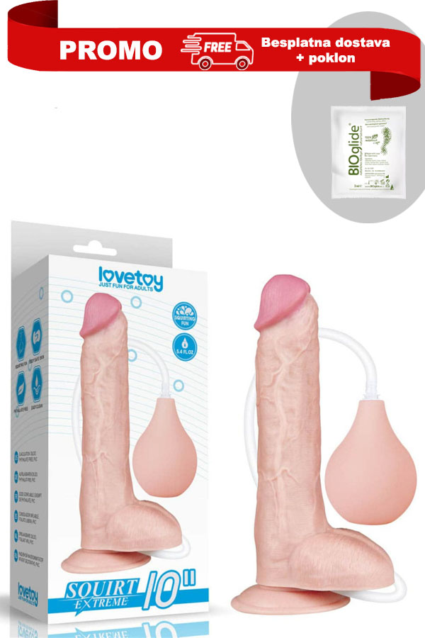 Promo 16 10Inch dildo sa ejakulacijom LVTOY00400