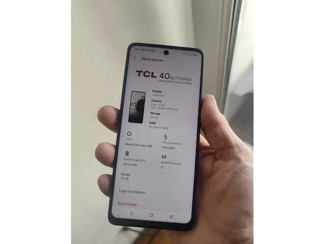TCL 40 nexpaper