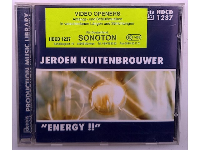 Jeroen Kuitenbrouwer – Energy!! Openings &; Endings
