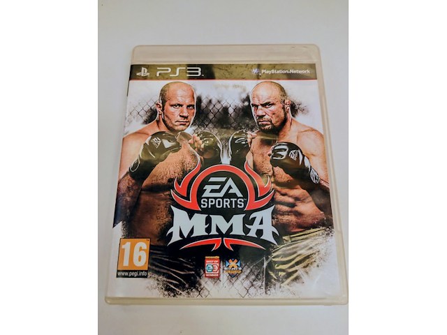 MMA Ea Sports Sony Playstation 3 PS3 igra