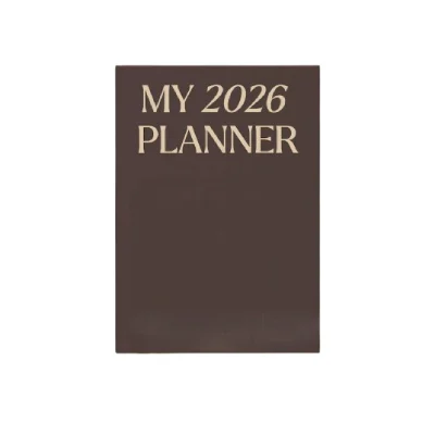 Planer 2026 - PickandNote, Braon