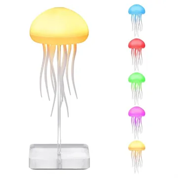 JELLYFISH SOUND-ACTIVATED SMART MOOD LAMP / SENSOR NIGHT LIGHT
