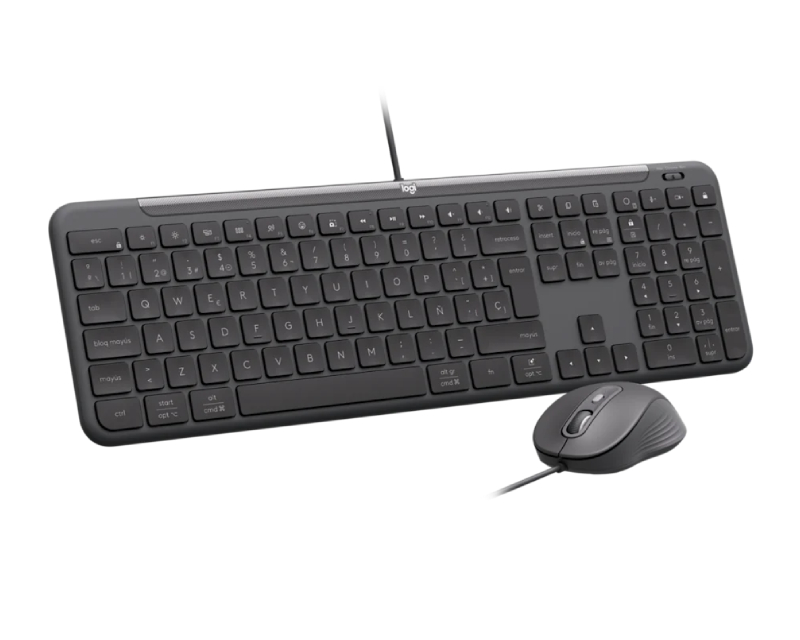 LOGITECH MK620 Signature Combo Graphite Type C US tastatura + miš