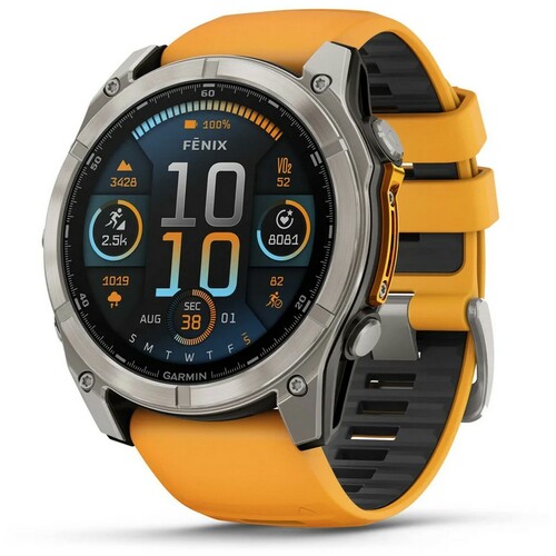 GARMIN Fenix 8 Orange 51mm