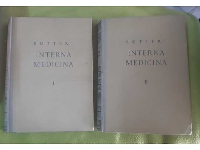 Interna medicina 1 i 2 - 1962g