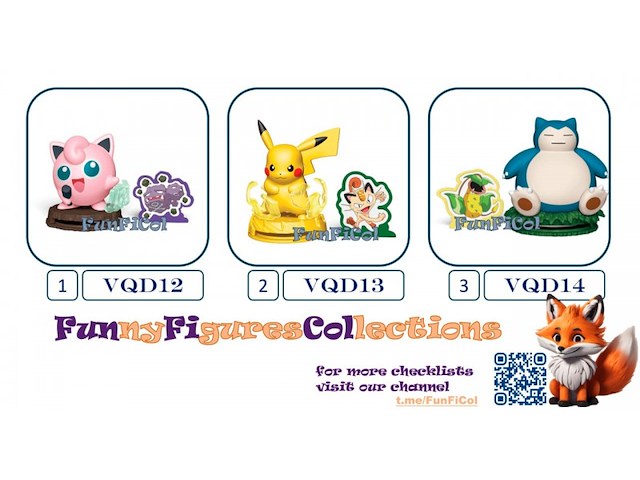 kinder set Pokemoni