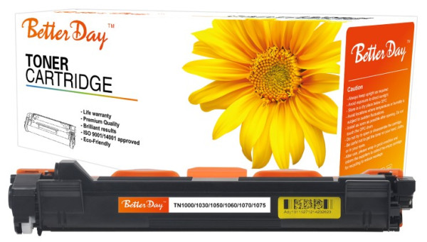 Toner BetterDay TN-1030 / 1000 / 1050 / 1060 / 1070 / 1075 zam. kaseta za Brother 1k (bez cipa)