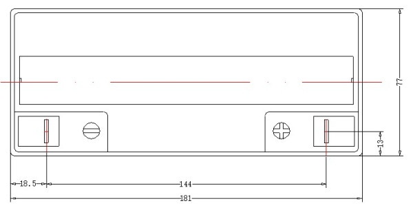 NPP NPG12V-17Ah, GEL BATTERY, C20=17AH, T3, 180*77*167*167, 4,8KG, Light grey
