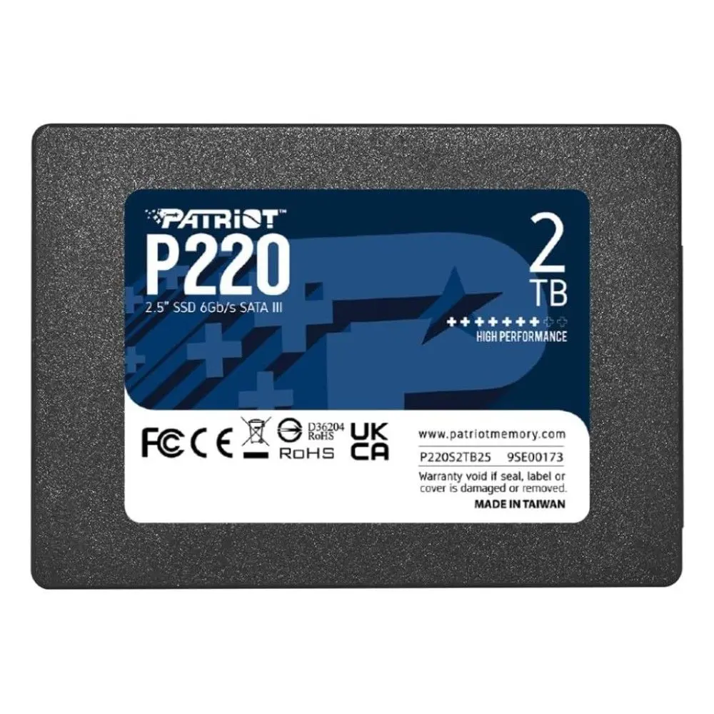 PATRIOT P220 2TB SATA III 2.5" SSD