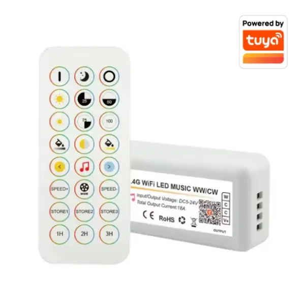 Wi-Fi smart LED kontroler CCT 216W KON-WFT-CCT